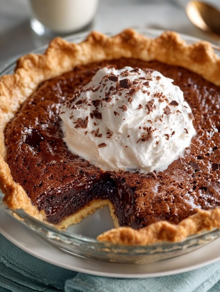 Indulge in this Decadent Chocolate Fudge Pie Recipe