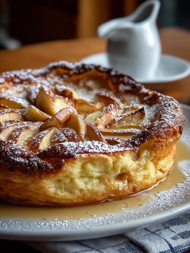 Comforting German Apple Pancake for Cozy Mornings